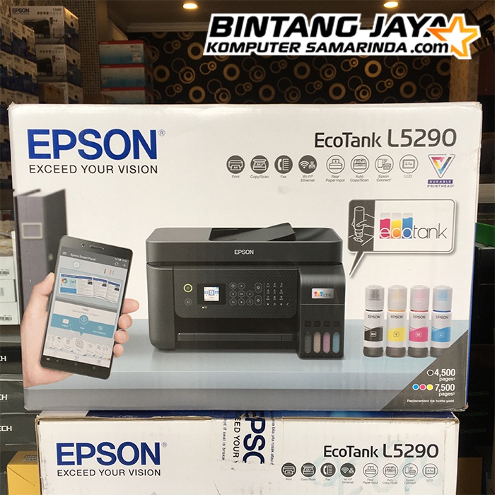 Jual Epson EcoTank L5290 A4 Wi-Fi All-in-One Ink Tank Printer with ADF ...