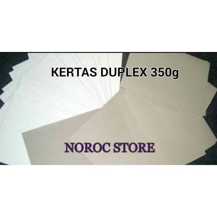 Jual Kertas Duplex 350g ukuran Plano 90x120 | Shopee Indonesia