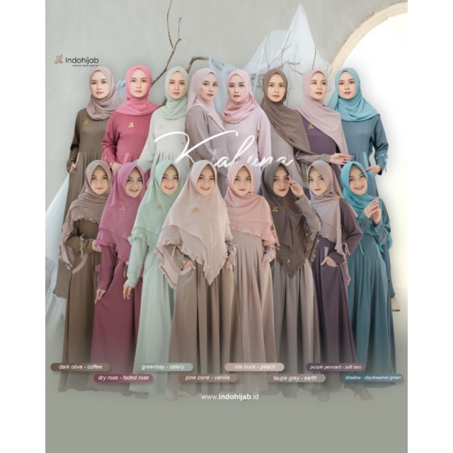 Jual KALUNA BY INDOHIJAB | Shopee Indonesia