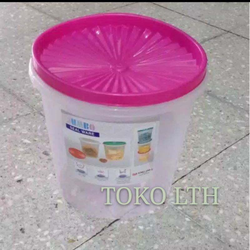 Jual TOPLES KELER 5 LITER KERUPUK PEYEK CEMILAN PLASTIK / JUMBO SEALWARE 5 LTR KOMET STAR ...