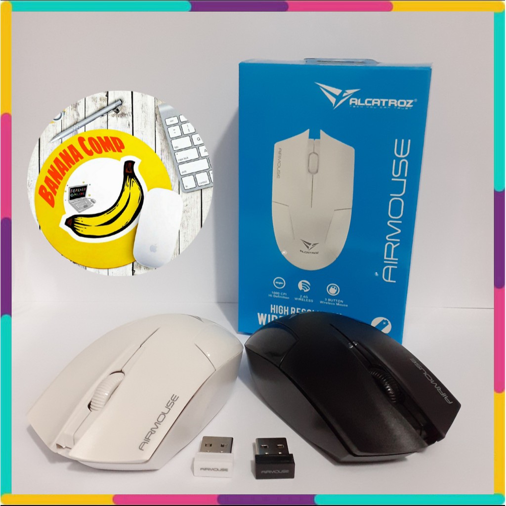 Jual MOUSE WIRELESS ALCATROZ AIRMOUSE | Shopee Indonesia