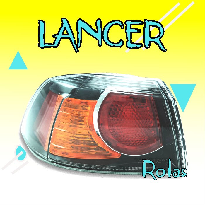 Jual LAMPU BELAKANG LANCER EVO X EX GT 2008 2009 2010 2011 2012 2013 ...