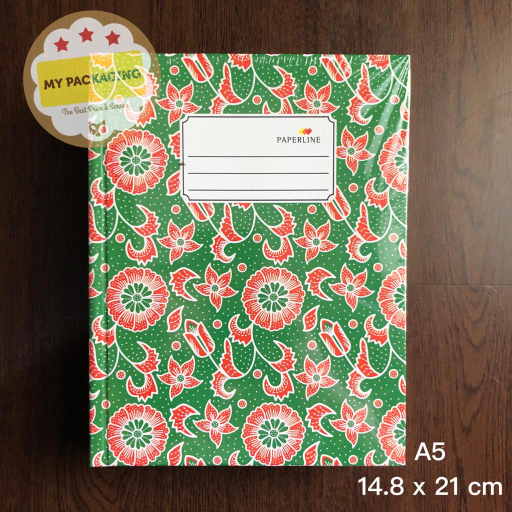 Jual Buku Catatan Hard Cover Paperline Ukuran Quarto A5 200 Lembar