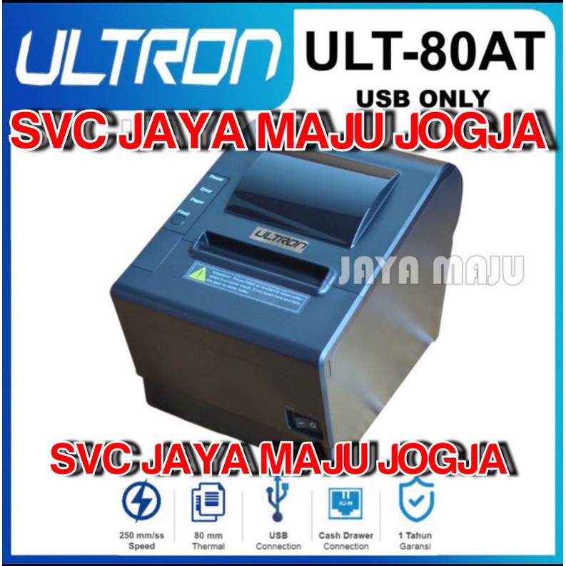 Jual ULTRON ULT 80 AT - USB - SPEED 250 MM/S || PRINTER DIRECT THERMAL ...