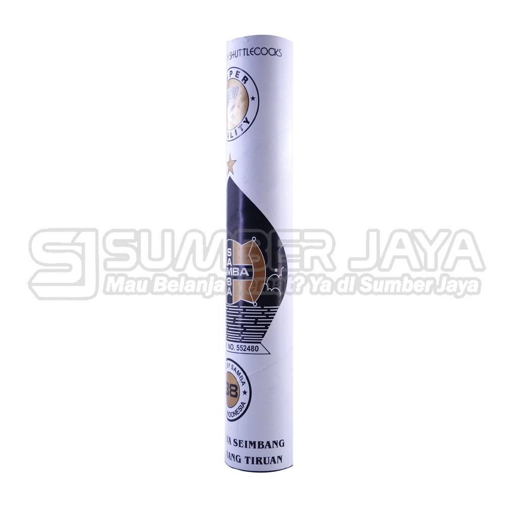 Jual Shuttlecock Kok Bulu Tangkis Badminton Samba Putih | Shopee Indonesia