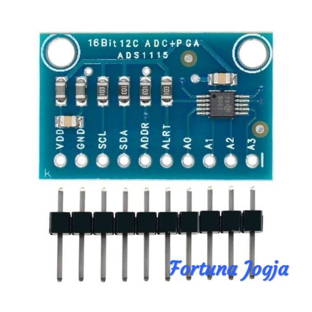 Jual ADS1115 16 bit I2C 4 Channel ADC - PGA | Shopee Indonesia
