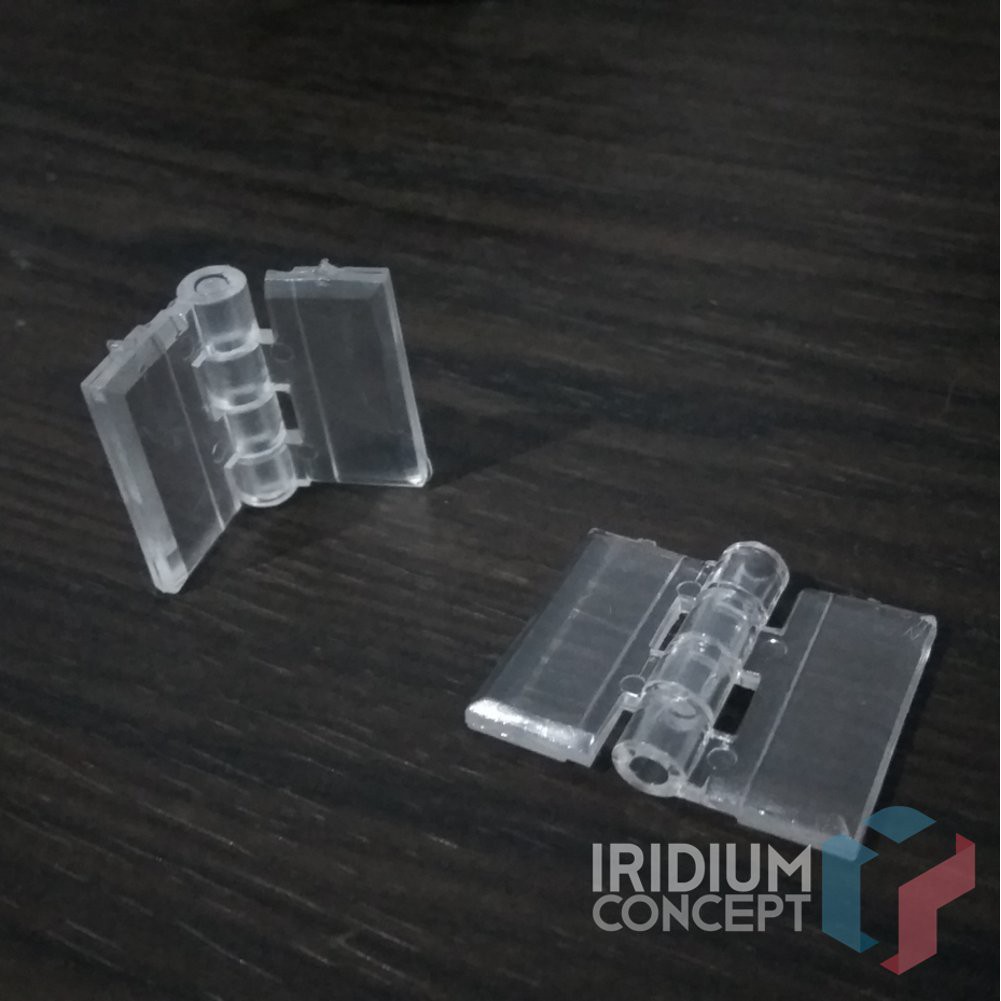 Jual Unik Engsel akrilik 2cm bening acrylic hinge plastik 2 cm kecil ...