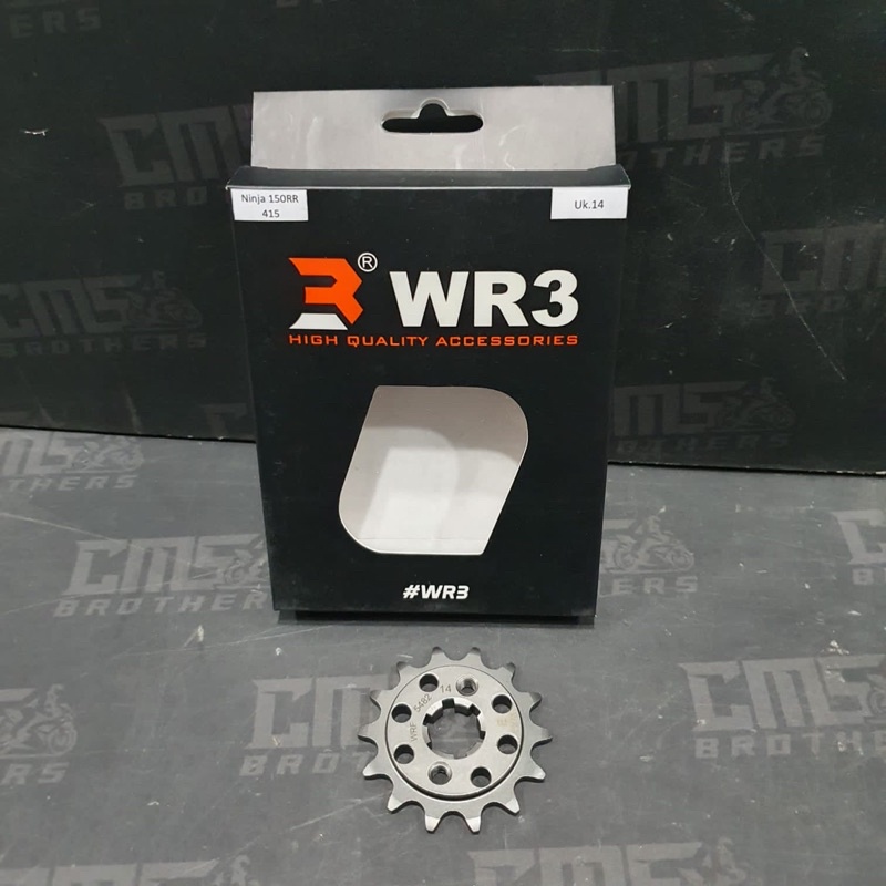 Jual Gear Gir Depan Motor WR3 415 14 Kawasaki Ninja RR | Shopee Indonesia