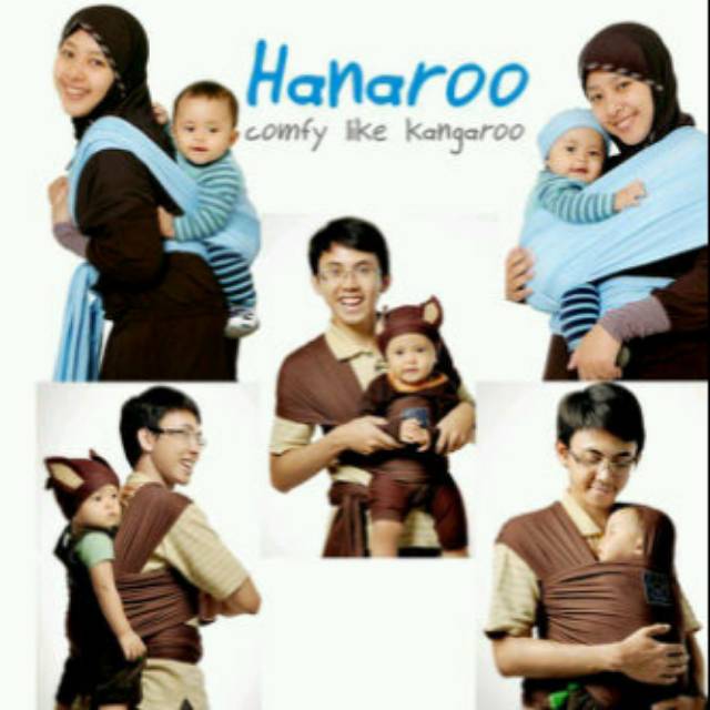 Jual Hanaroo Baby Wrap (Gendongan anti pegal) | Shopee Indonesia