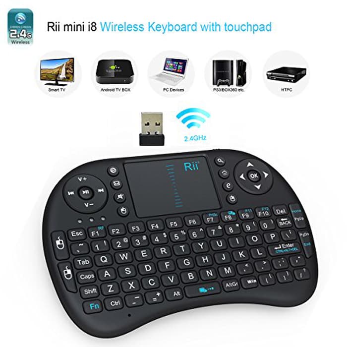 Jual MINI KEYBOARD I8 AIR MOUSE MINI KEYPAD WIRELESS TOUCHPAD | Shopee ...