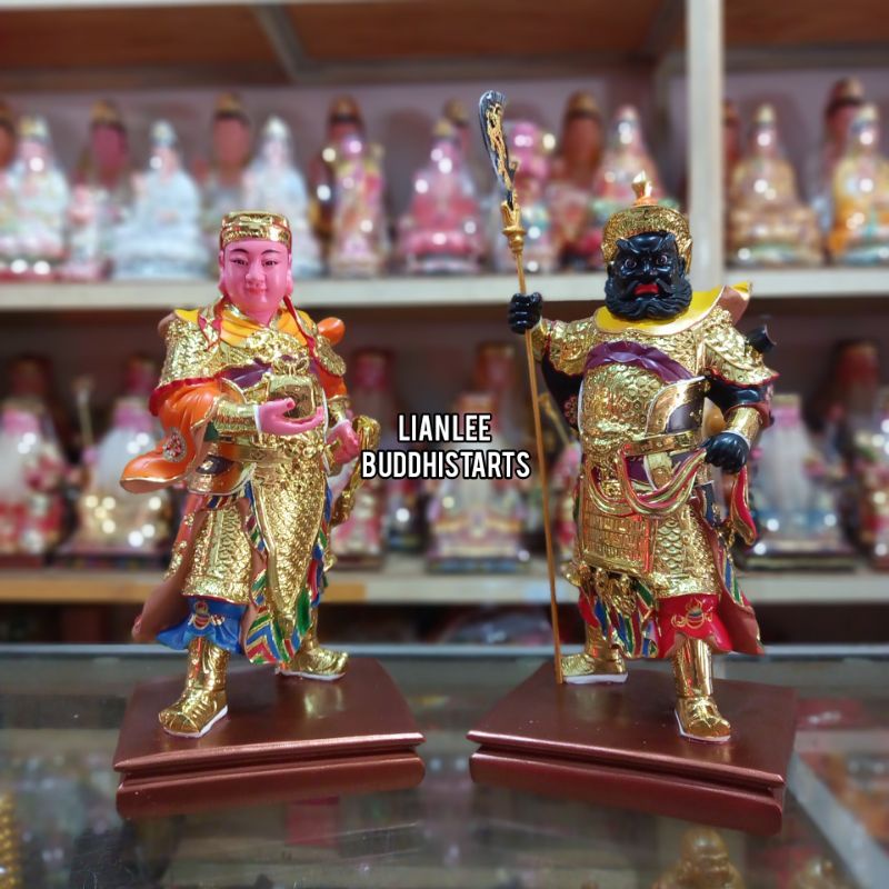 Jual patung dewa pengawal kwankong guan yu uk 12 inch 30 cm | Shopee ...