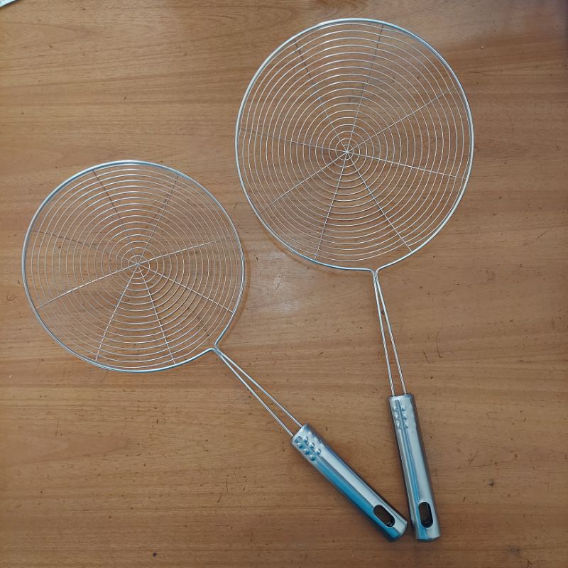 Jual Saringan Gorengan Parabola Besar Stainless 18cm 20cm Rapat Tebal ...