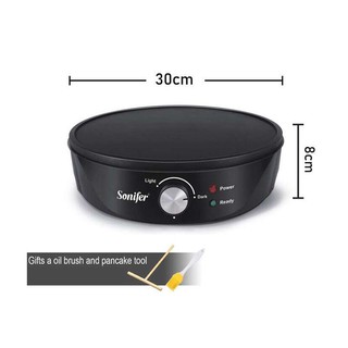 Jual Sonifer Mesin Crepes Elektrik SF-6072 Alat Buat Crepe Maker ...