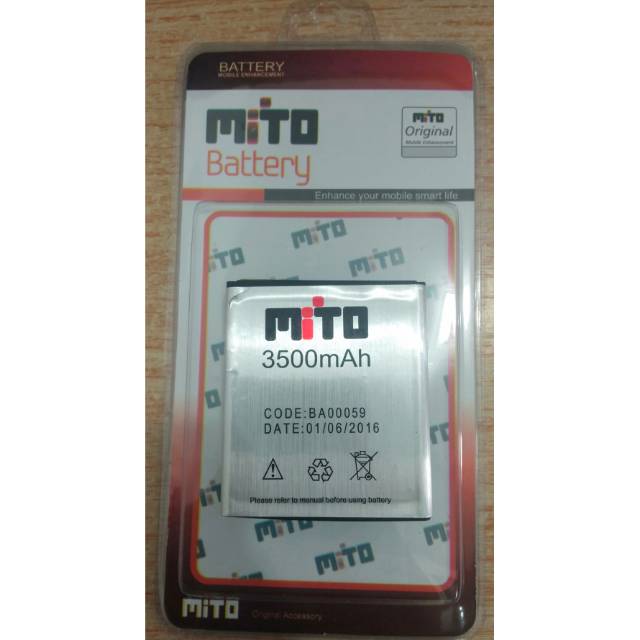 Jual Baterai Battery Mito A310 Fantasy 2 BA00059 Original Battery Hp ...