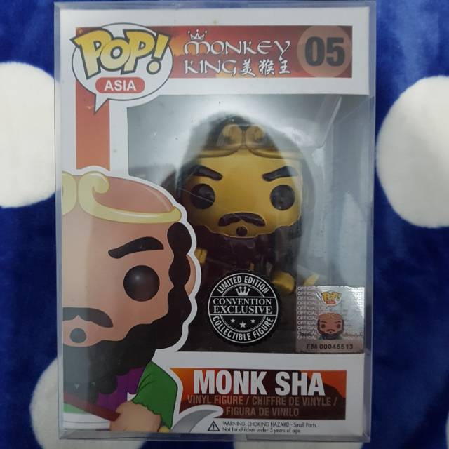 Jual Funko POP! Monk Sha (Gold) Limited Edition The Monkey King #05 ...