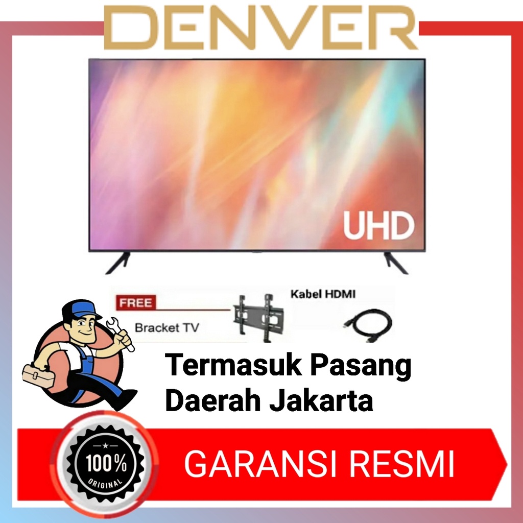 Jual Samsung Smart TV 43 Inch Crystal 4K UHD LED TV 43AU7700 ...