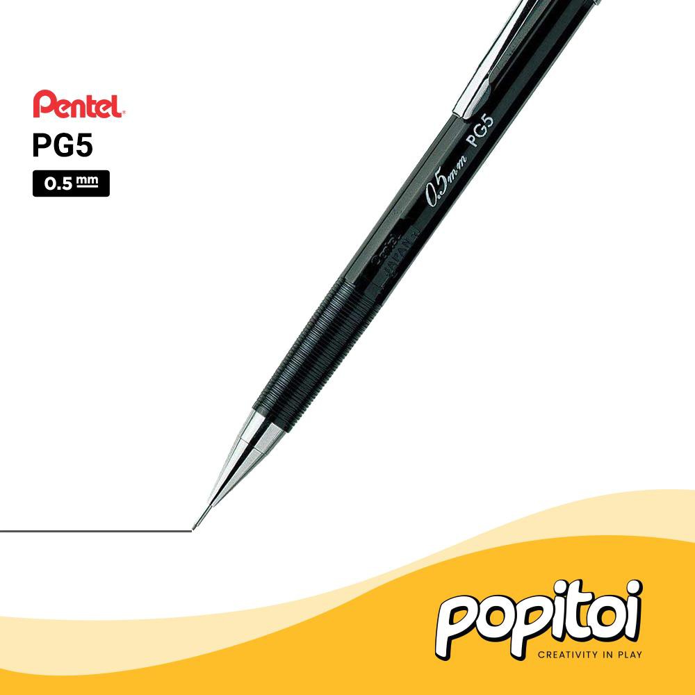 Jual Pentel PG5-AD Mechanical Pencil 0.5 mm Pensil Mekanik Drafting | Shopee Indonesia