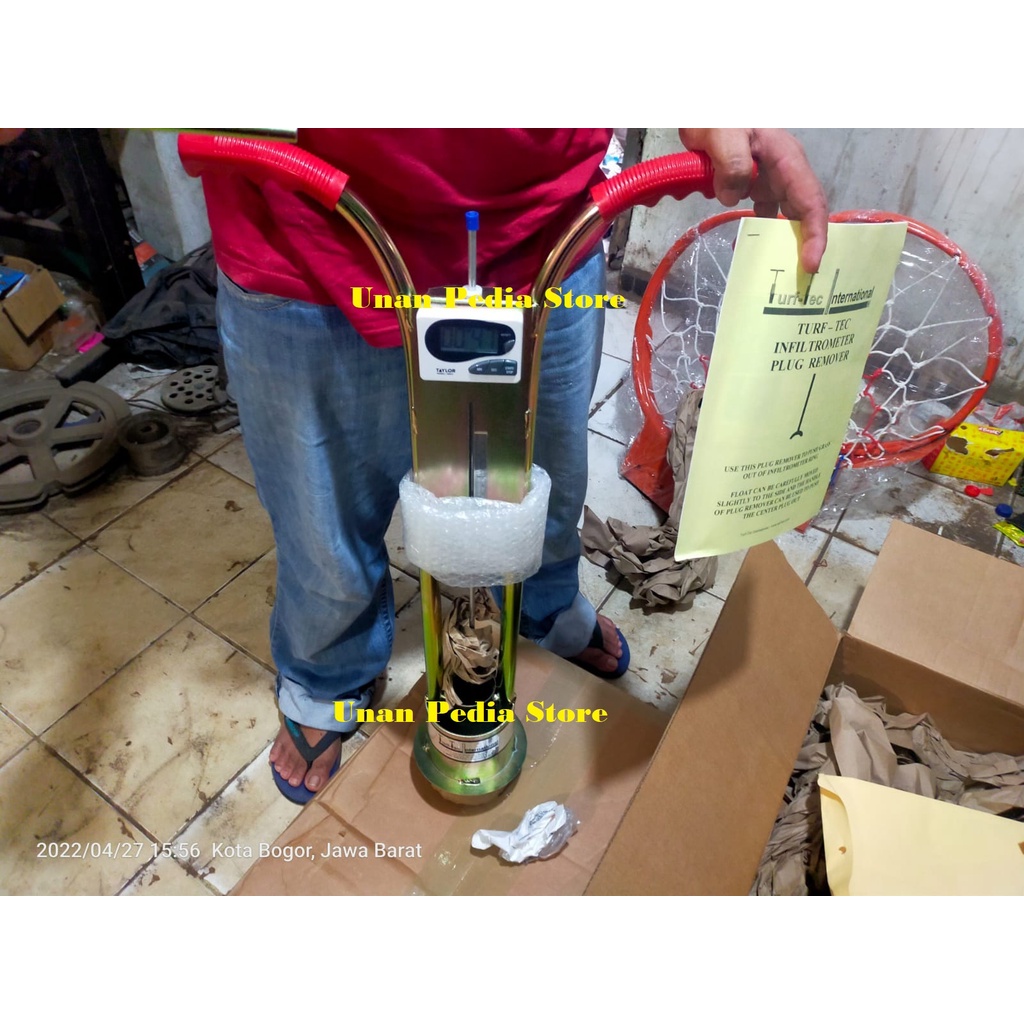 Jual Infiltrometer Pengukur Kecepatan Rembesan Air Tanah - TURF-TEC ...