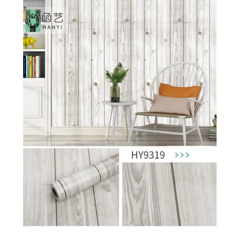 Jual Wallpaper dinding motif salur kayu 45cmx10m | Shopee Indonesia