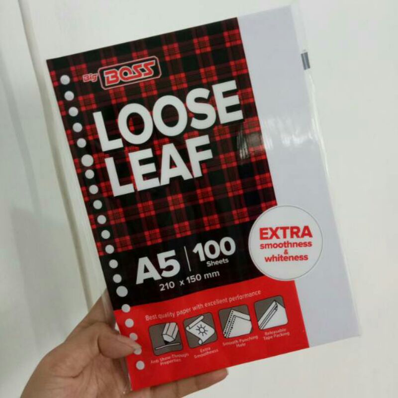 Jual isi binder garis A5 (20ring) | Shopee Indonesia