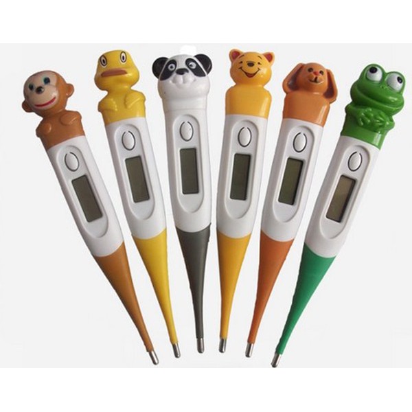 Jual Termometer Thermometer Digital Elastis Anak Karakter Kartun Animal ...