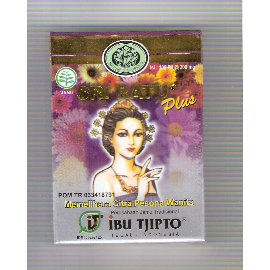 Jual SRI RATU PLUS PIL JAMU TRADISIONAL IBU TJIPTO | Shopee Indonesia