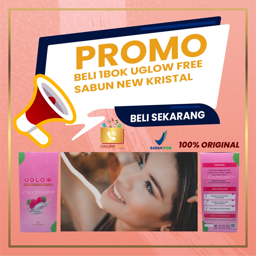 Jual U'GLOW UGLOW Minuman Kolagen | Shopee Indonesia