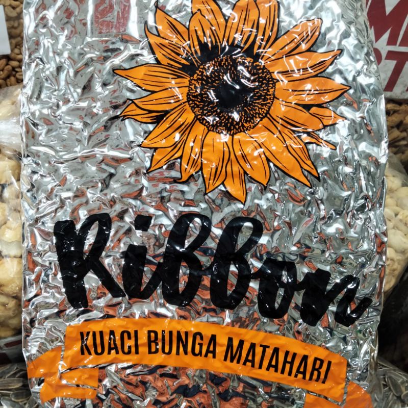 Jual Kuaci biji bunga matahari sunflowers seeds ribbon | Shopee Indonesia
