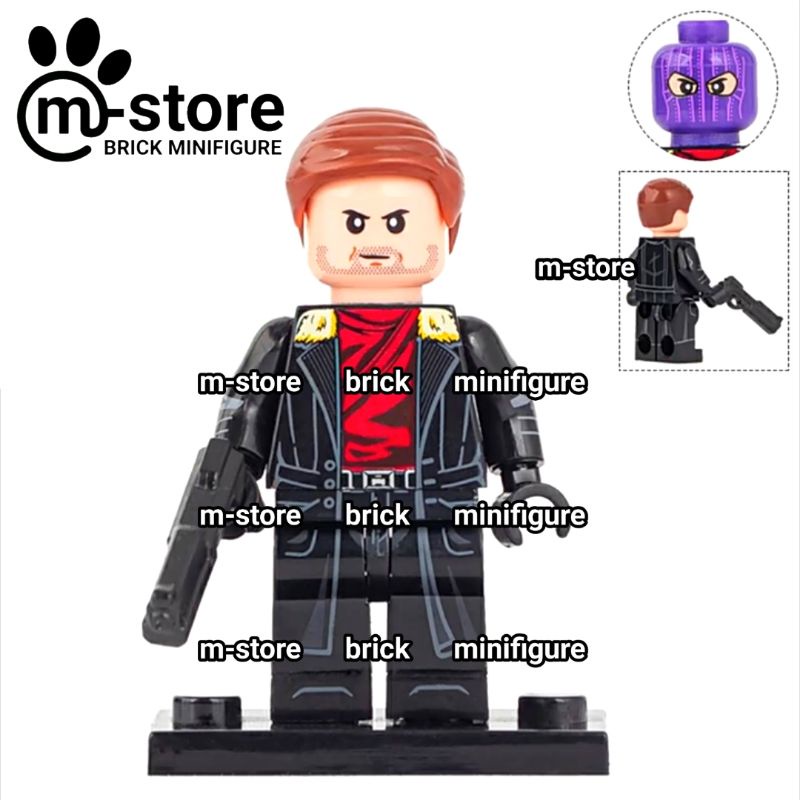 Jual brick the falcon and the winter soldier tfatws baron zemo mini toy ...
