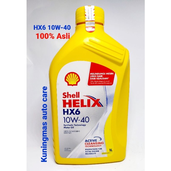 Jual Shell Helix HX6 10W - 40 SN PLUS | Shopee Indonesia