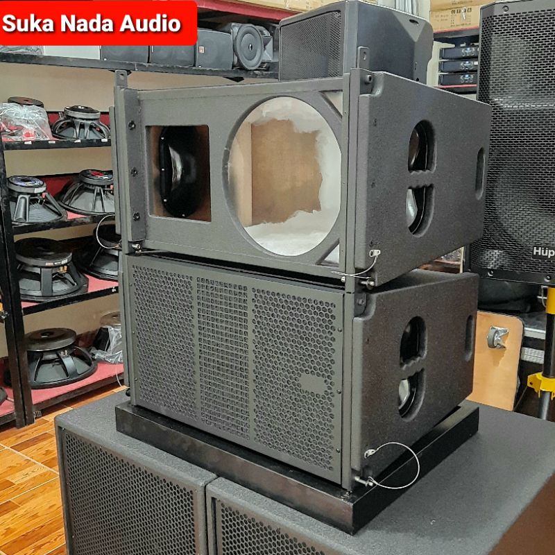 Jual BOX,BOK SPEAKER LINE ARRAY CUSTOM 12"X1 +TWITER | Shopee Indonesia