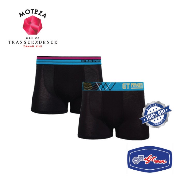 Jual Celana Dalam Underwear Boxer Brief Pria - GT Man GTR 05 - Isi 2 ...