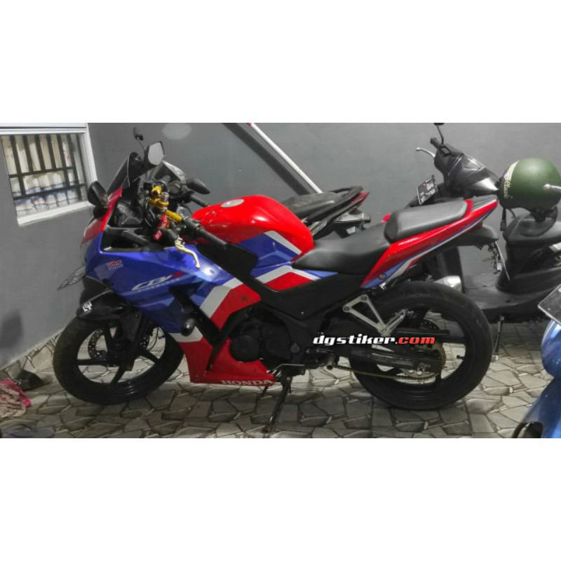 Jual Decal CBR150R K45/CBR Lokal HRC Three Color | Shopee Indonesia