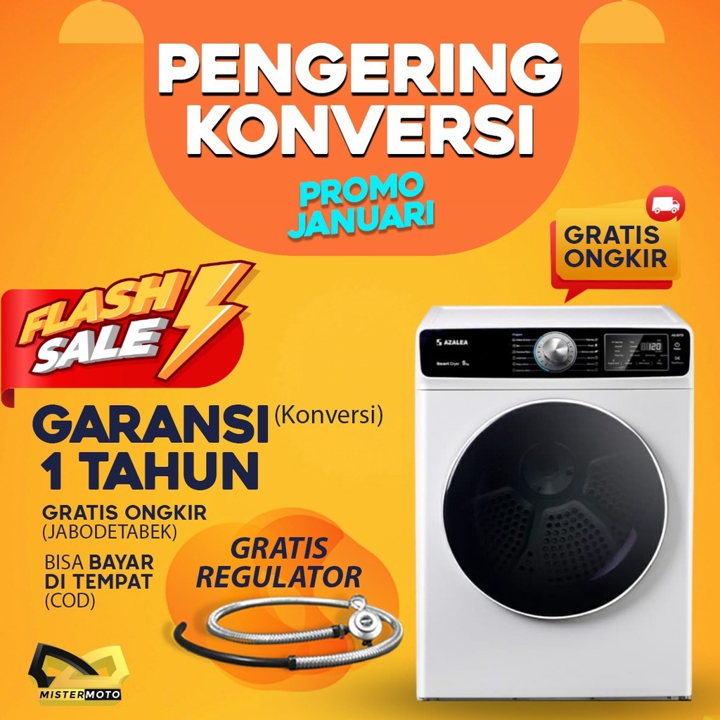Jual Mesin Dryer/Pengering Laundry Konversi Merk AZALEA Terlaris ...