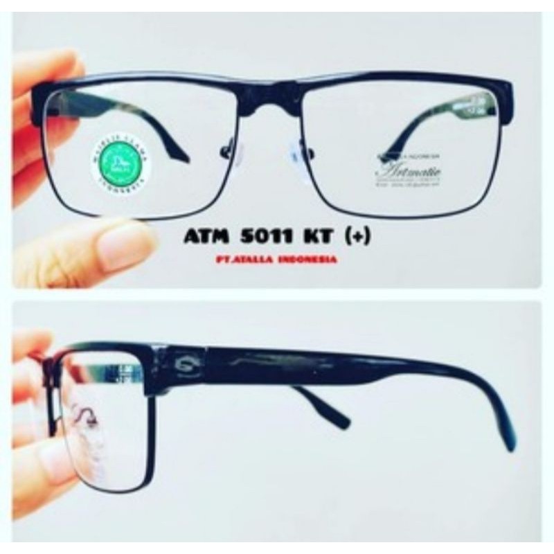 Jual Kacamata baca lensa plus double fokus frame kotak untuk jalan dan ...