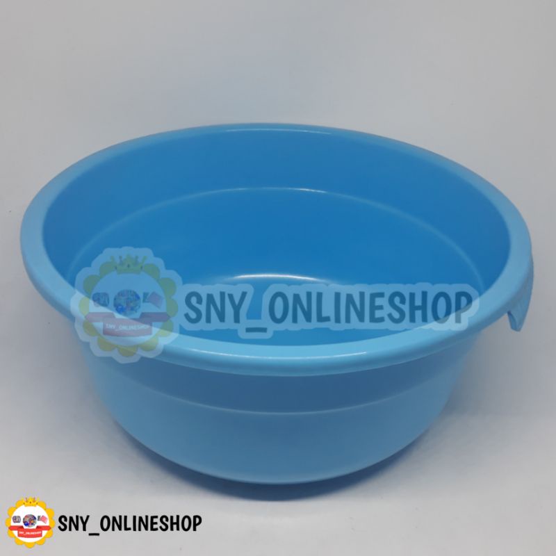 Jual Baskom Besar / Baskom Plastik / Baskom Jerman 25cm Biru Tantos ...