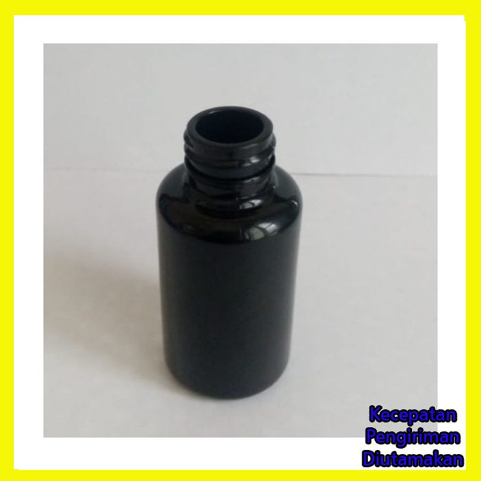 Jual Botol plastik tubular 60ml hitam ( botol saja ) | Shopee Indonesia