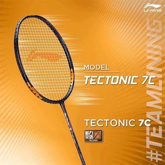 Jual RAKET BADMINTON LINING TECTONIC 7 TECTONIC 7D FREE TAS TARIKAN ...