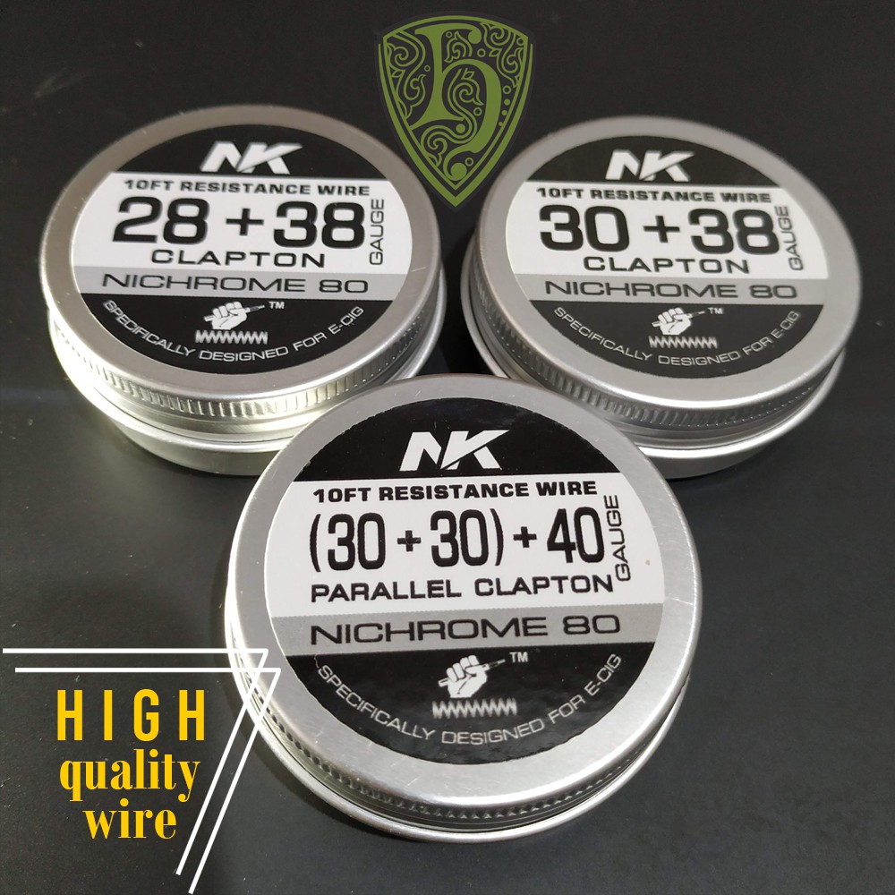 Jual NK Wire - MTL Fused Clapton Premiium Wire 10 Feet (panjang 305 cm ...