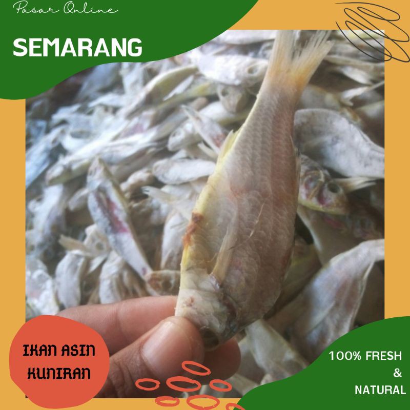 Jual Ikan Asin Kuniran / Gereh Kuniran / Lauk Pauk / Makanan Bergizi ...