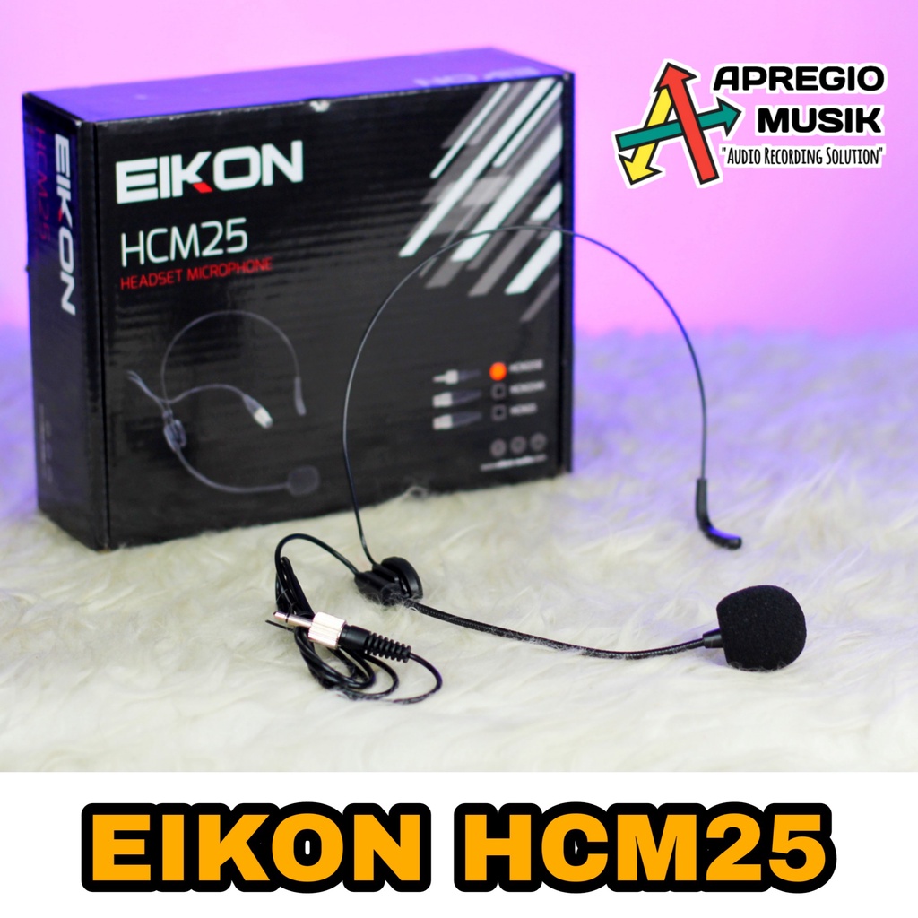 Jual PROEL EIKON HCM25 HCM 25 Original Headset Microphone Bando ...