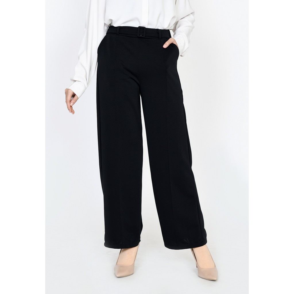 Jual Celana kulot kantor formal spandex fit XL ZAHRA SIGNATURE Kulot ...