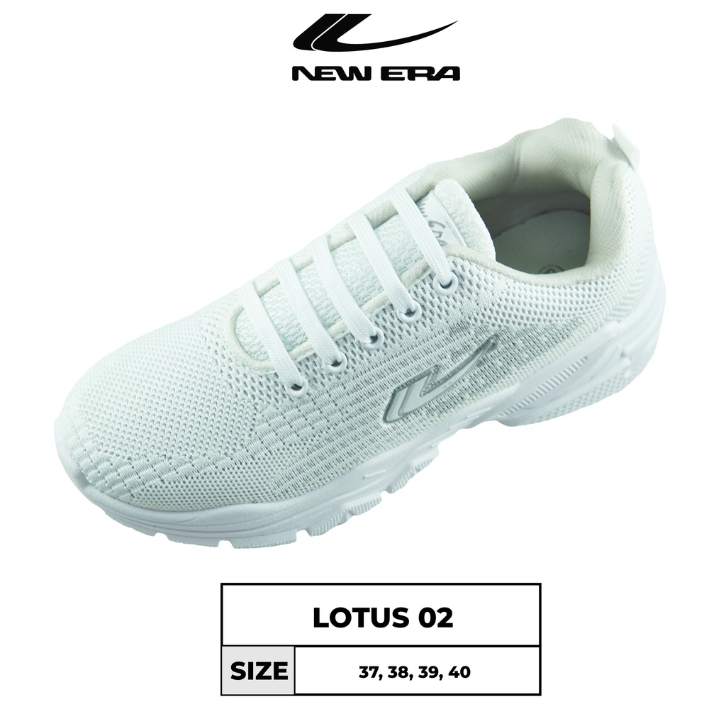 Jual SEPATU CEWEK NEW ERA LOTUS 02 37-41 | Shopee Indonesia