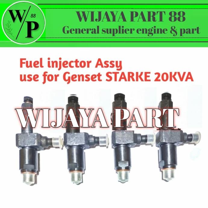 Jual Fuel Injector Valve Assy (Set Engine) Genset 20Kva-30Kva. | Shopee ...