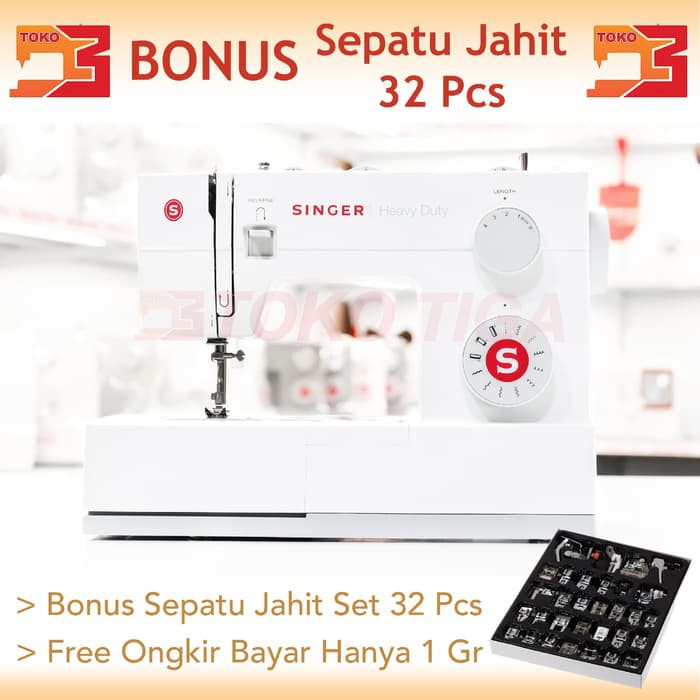 Jual Mesin Jahit SINGER SCHOLASTIC HEAVY DUTY 5511 multifungsi portable | Shopee Indonesia