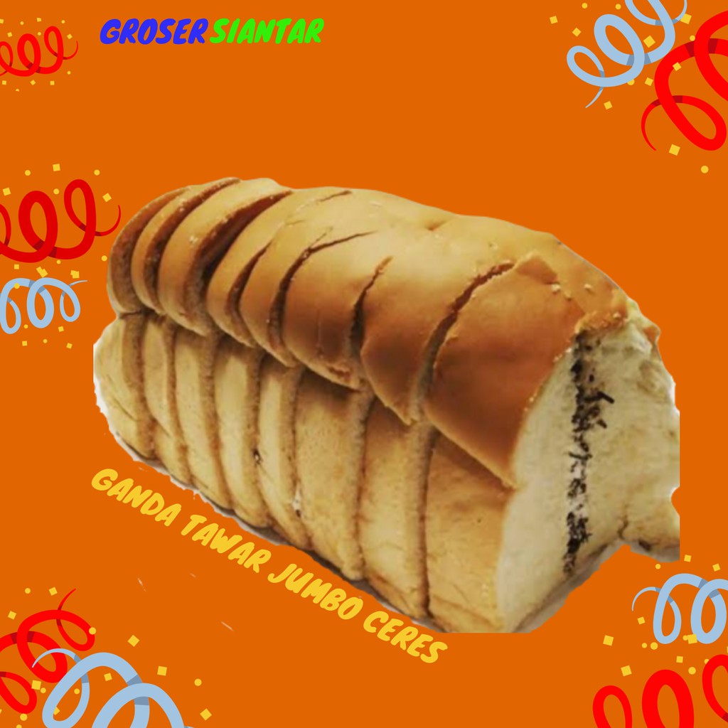 Jual Roti Tawar Ganda Jumbo Ceres /Tawar Jumbo Ceres /Ganda Tawar ...