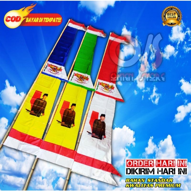 Jual BENDERA BANDIR SOEKARNO | Shopee Indonesia