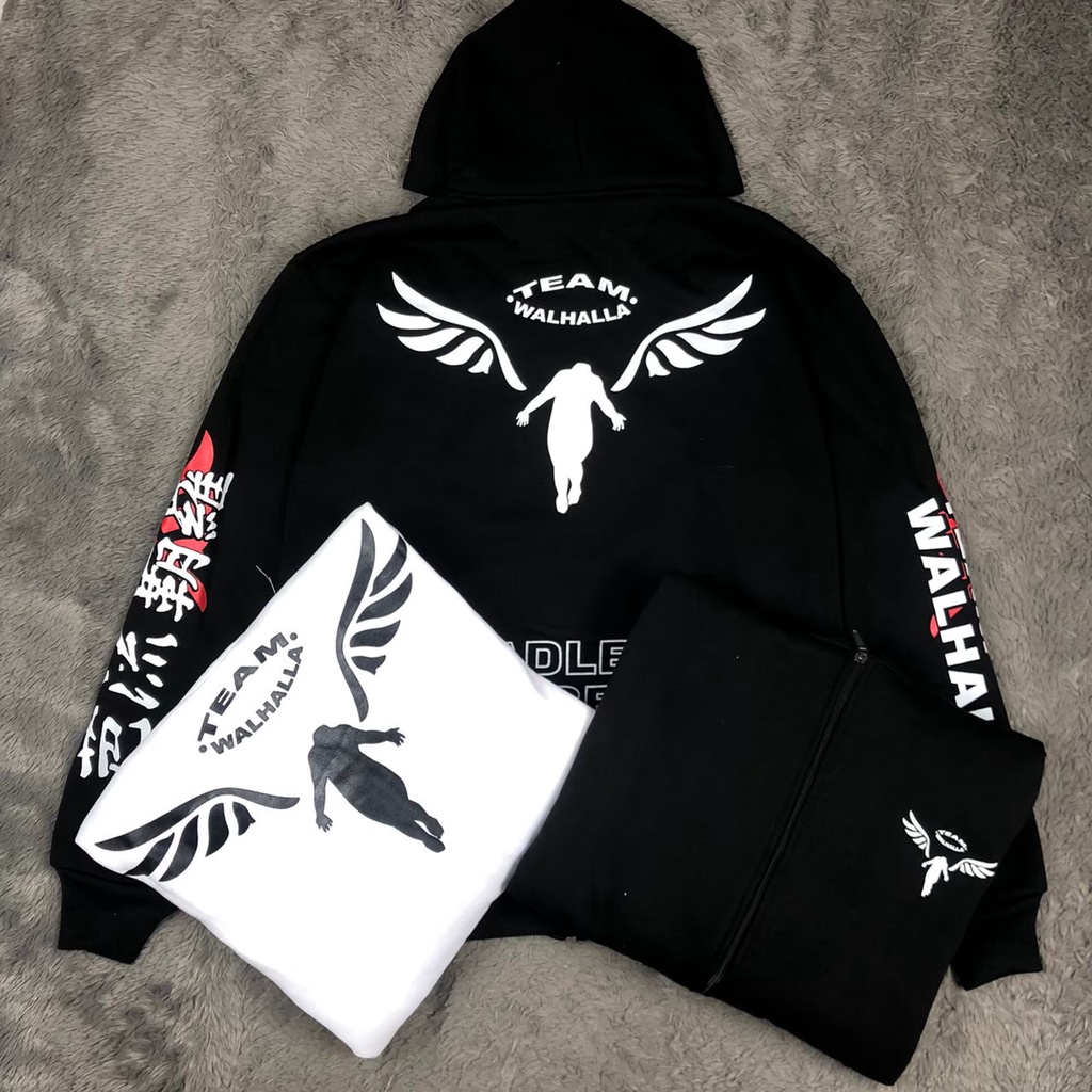 Jual Jaket Hoodie Tokyo Revengers Team Walhalla Tokyo Manji Touman / jaket pria distro jepang ...