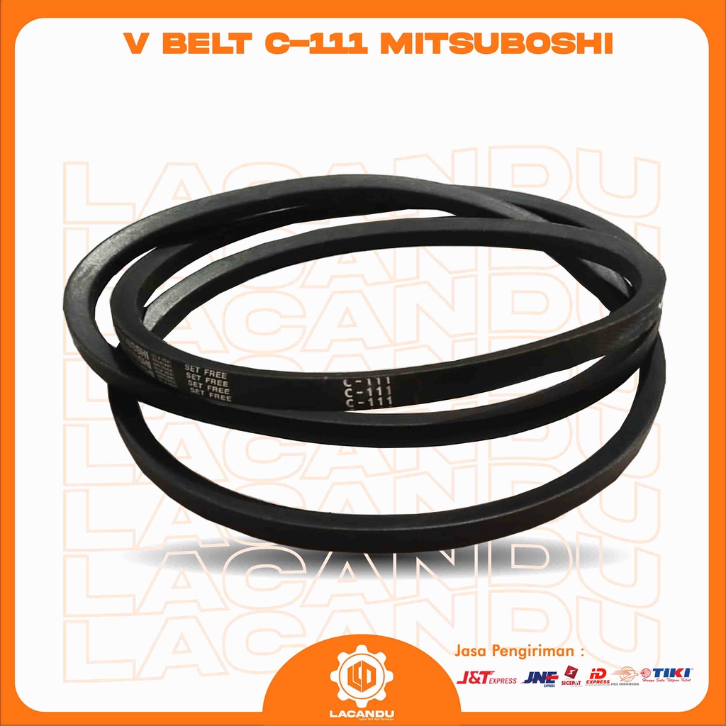 Jual V BELT C-111 MITSUBOSHI for COMBINE HANVESTER LACANDU PART | Shopee Indonesia