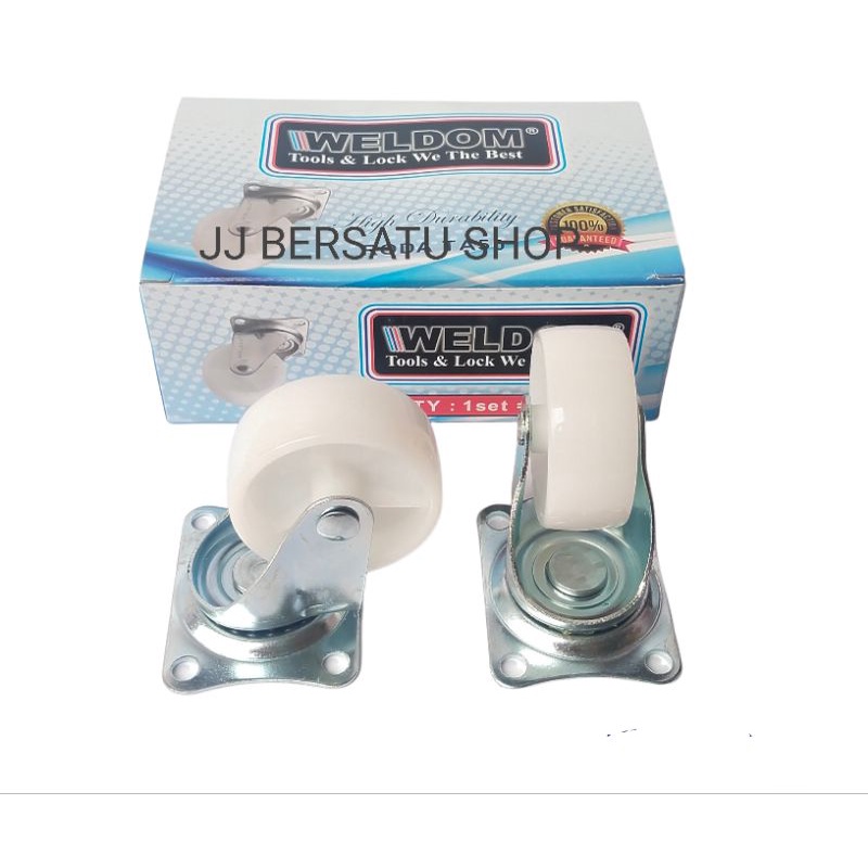 Jual Roda nylon 2 inch | Shopee Indonesia